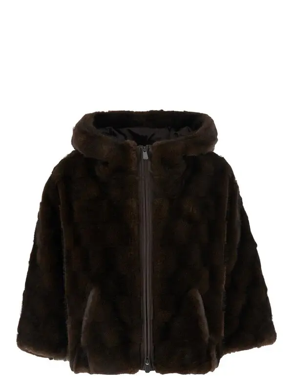 Pinko Polyester Jacket & Coat - Brown