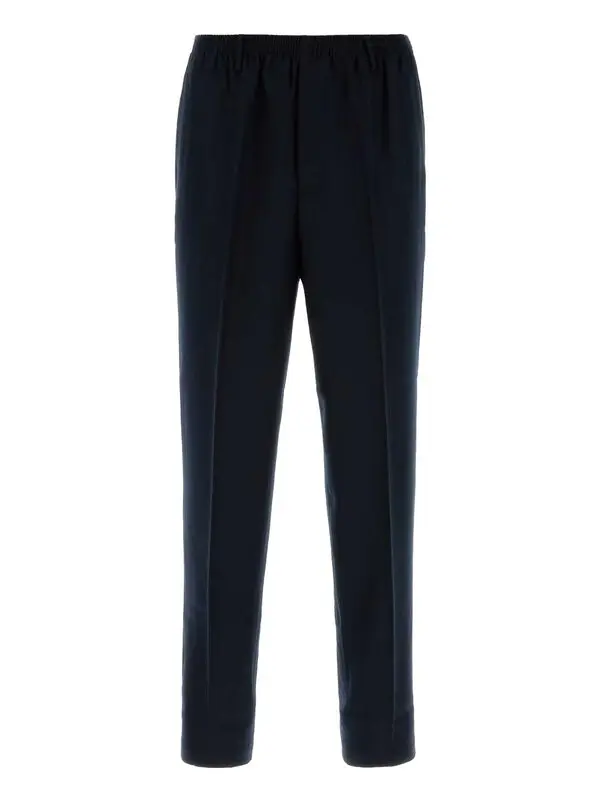 CELLAR DOOR Alfred Stretch Wool Pants - Blue