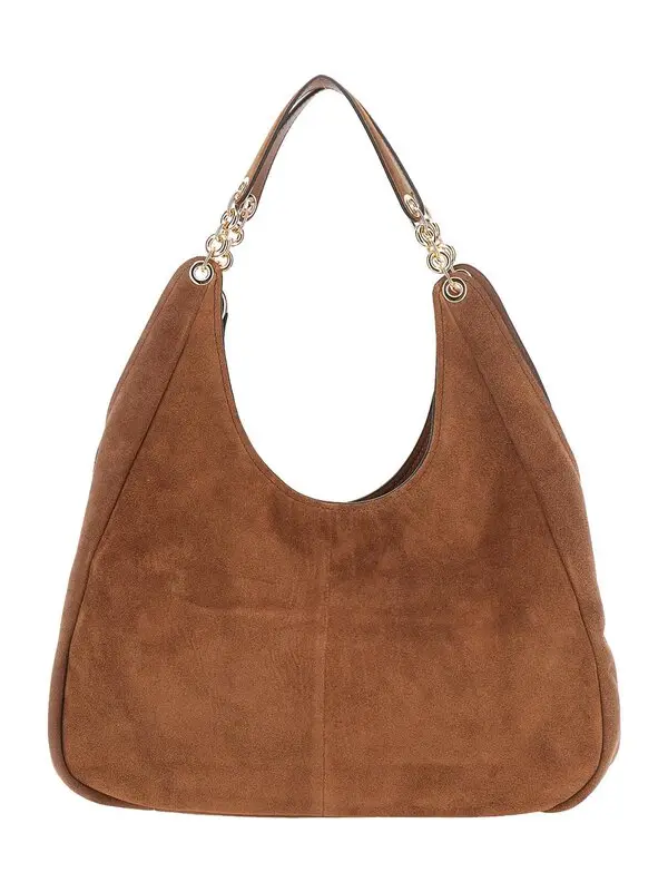Michael Kors Ellie Large Tote Handbag With Sturdy Handles - Brown
