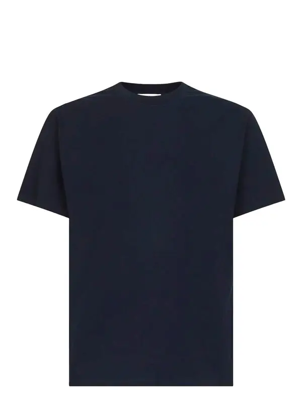 Givenchy Printed Back Panel Classic Crewneck Short-sleeve T-shirt - Blu