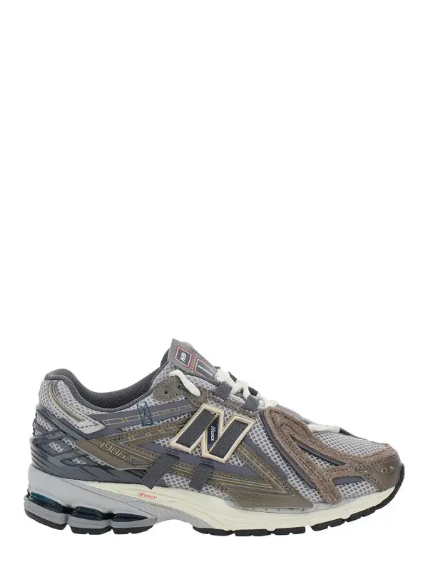 NEW BALANCE 1906a Mesh Sneakers - Grey