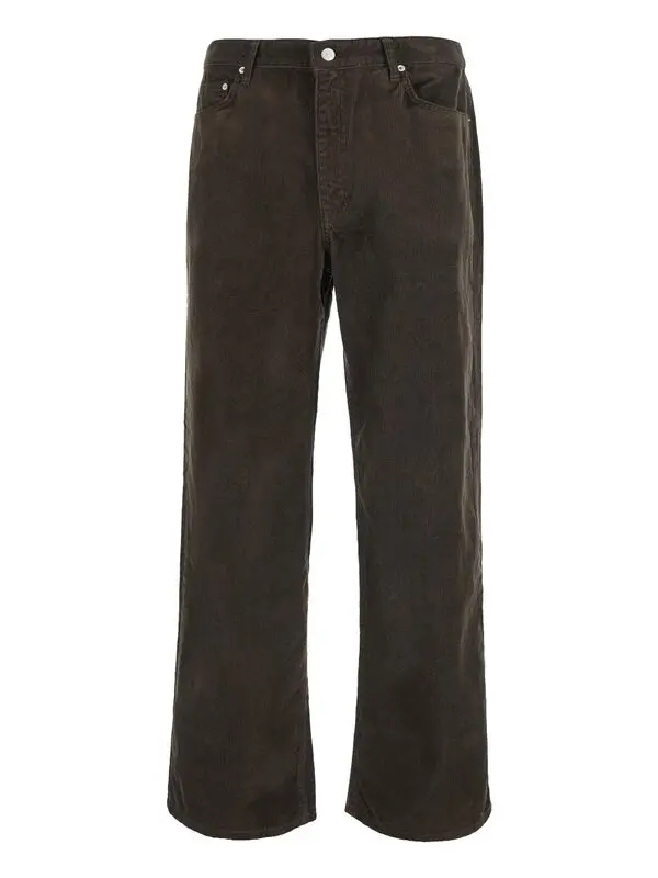 DUNST 90s Wide Corduroy Jeans For - Brown