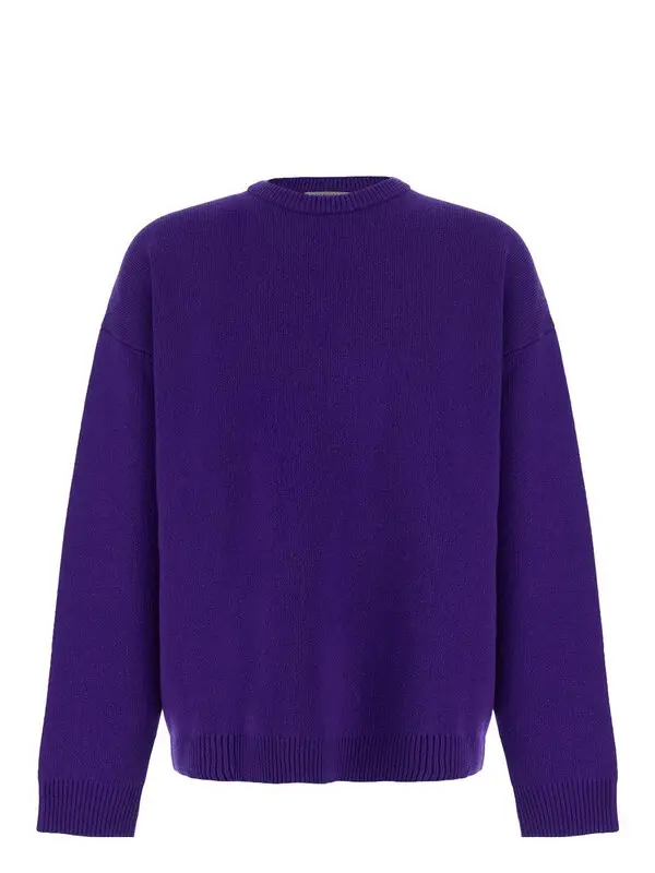 Balenciaga Wool Double-face Knit Jersey - Violet
