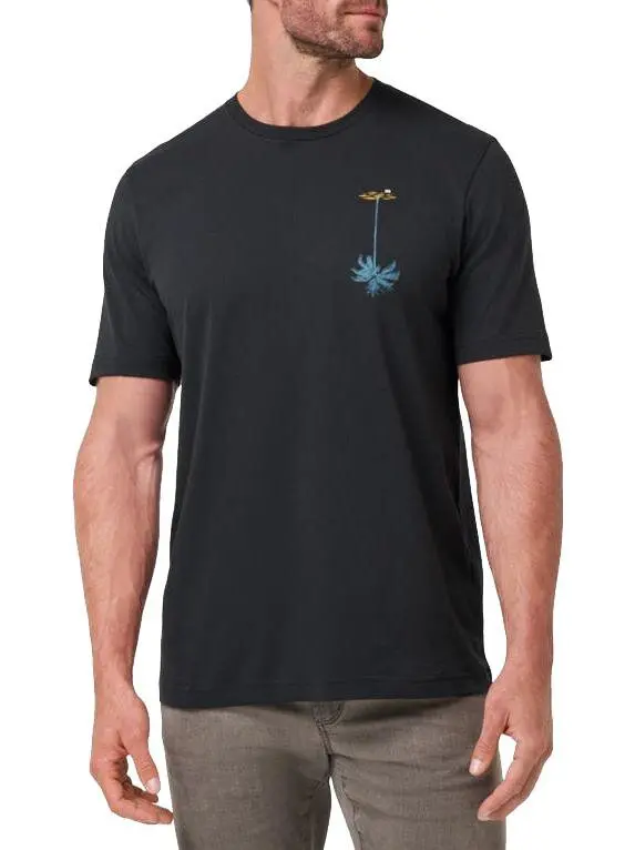 Travis Mathew Sundown Soiree Graphic T-shirt - Black