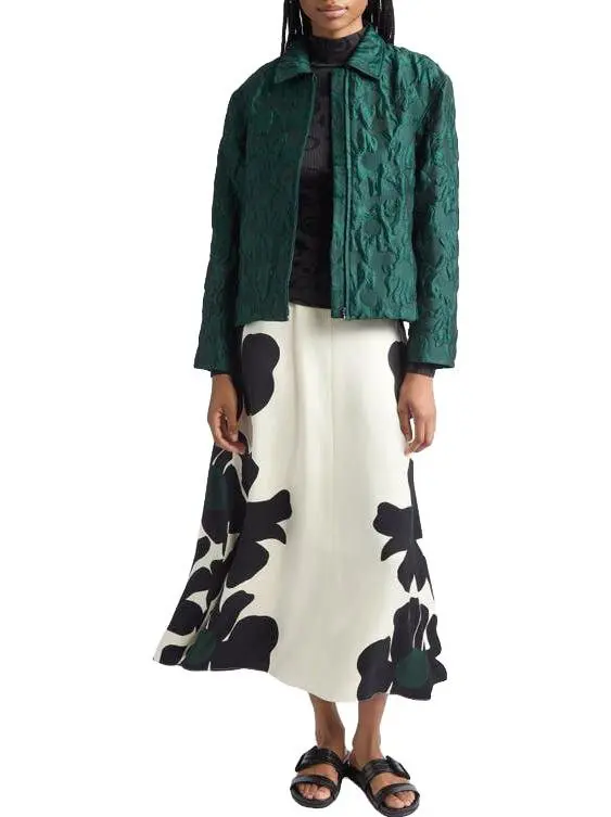 Marimekko Kiintymys Lossi Jacquard Jacket - Green