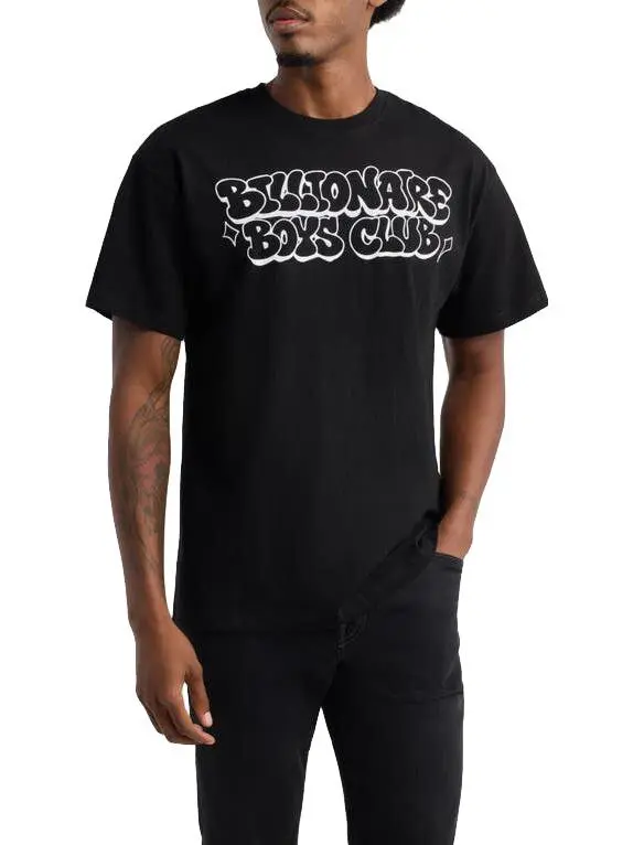 BILLIONAIRE BOYS CLUB Bb Writer Crewneck T-shirt - Black