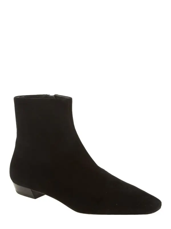 LOEFFLER RANDALL Siya Leather Bootie - Black