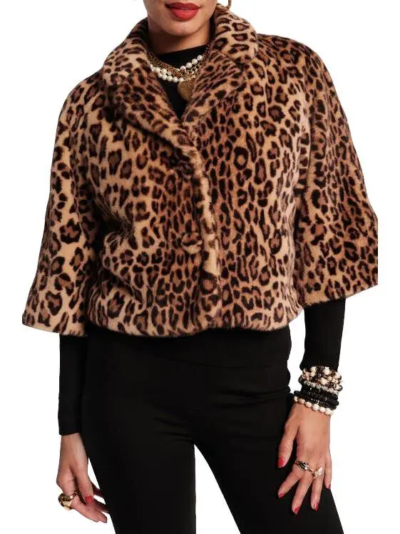 FRANCES VALENTINE Blaine Jacket Leopard - Multi