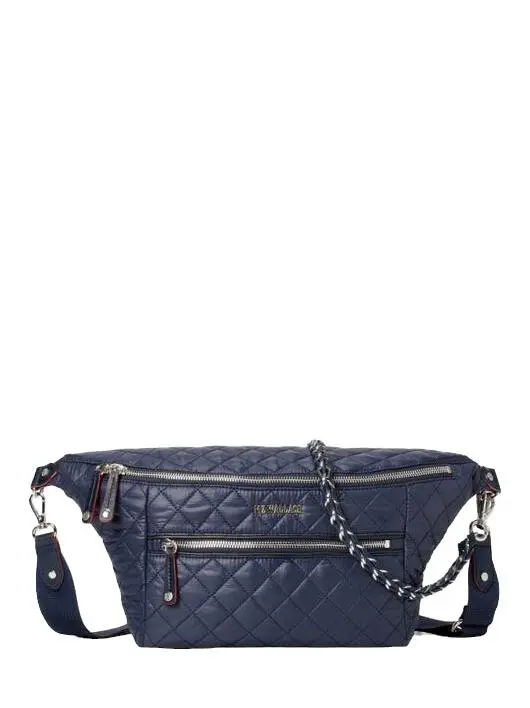 Mz Wallace Crosby Crossbody Sling Bag - Navy