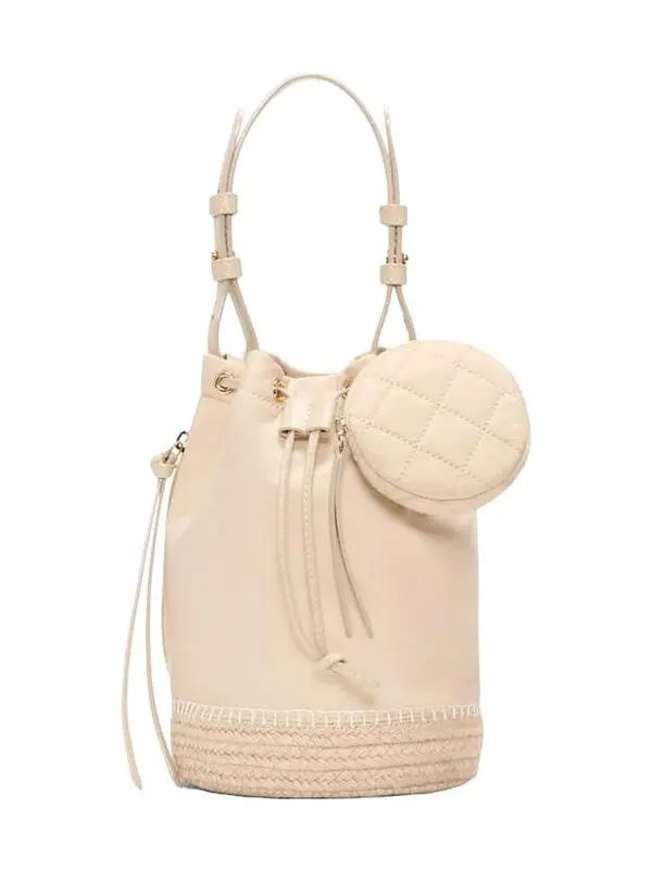 Mz Wallace Waverly Espadrille Bucket Bag - Sand