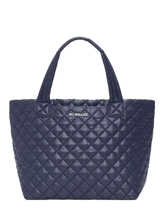 Mz Wallace Small Metro Tote Deluxe - Navy