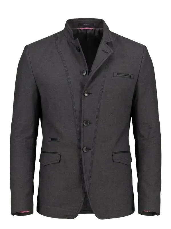 RON TOMSON Symmetric Button Closure Jacket Anthracite - Grey