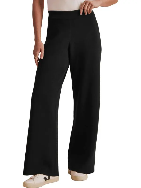 Splendid Libby Sweater Pant - Black