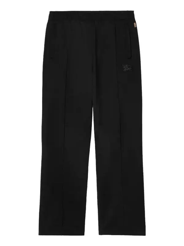 Burberry Knight Cotton-blend Track Pants - Black