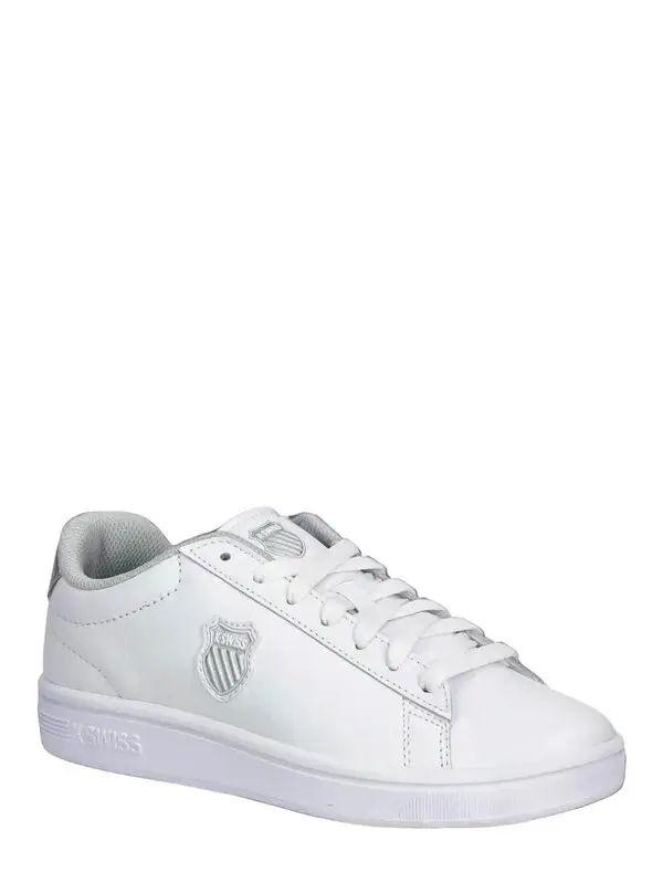 K-Swiss Court Shield Ii Logo-patch Sneakers - Grey