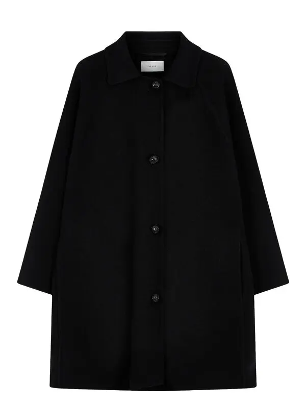 THE ROW Ina Coat - Black