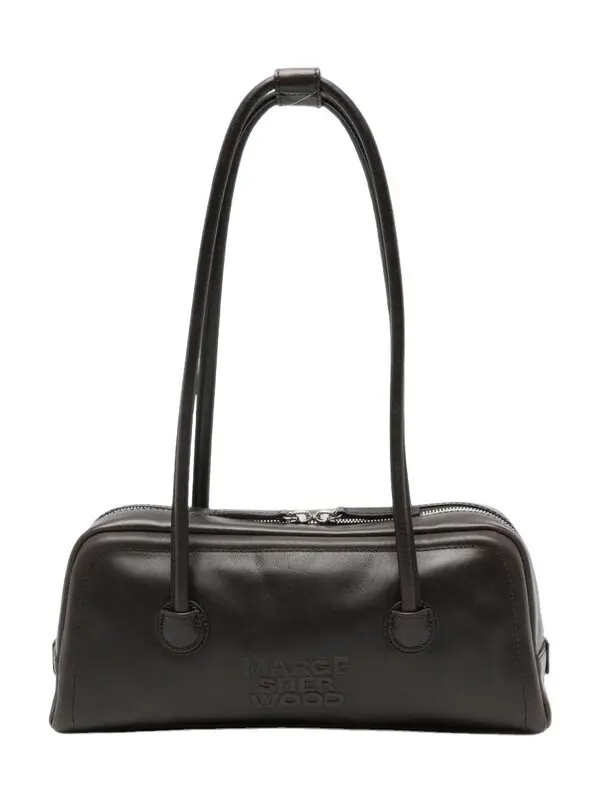 MARGESHERWOOD Leather Boston Bag - Brown