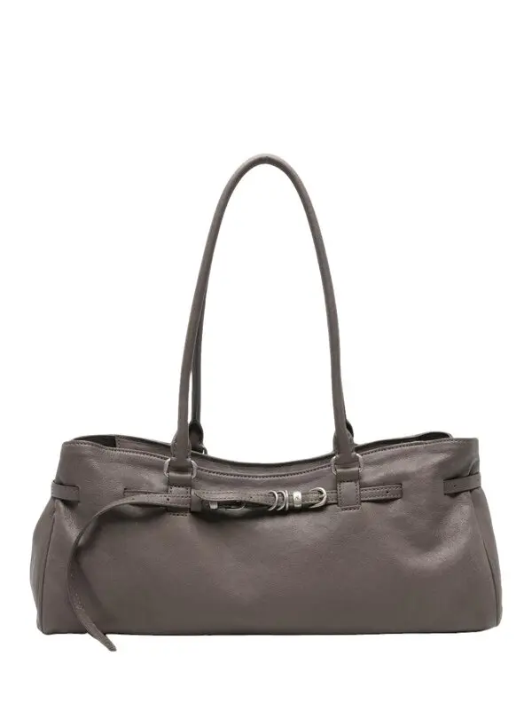 MARGESHERWOOD Grandma Soft Leather Tote Bag - Grey