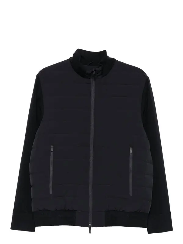 Emporio Armani Nylon Short Down Jacket - Blue