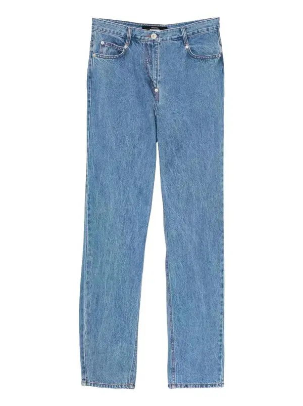 PUSHBUTTON Washed Regular Jeans - Blue