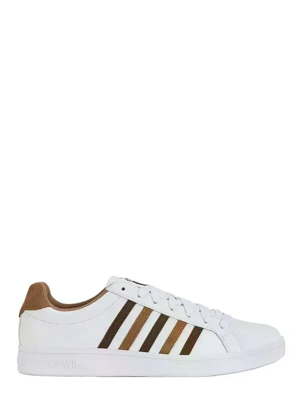 K-Swiss Striped Sneakers - Brown