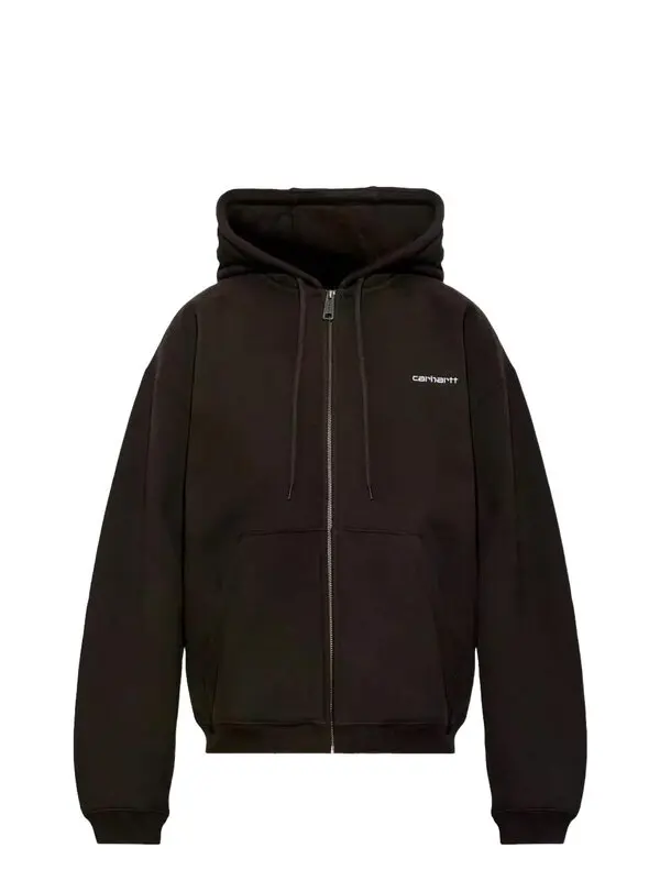 Carhartt Work In Progress Ebbert Zip-up Hoodie - Brown