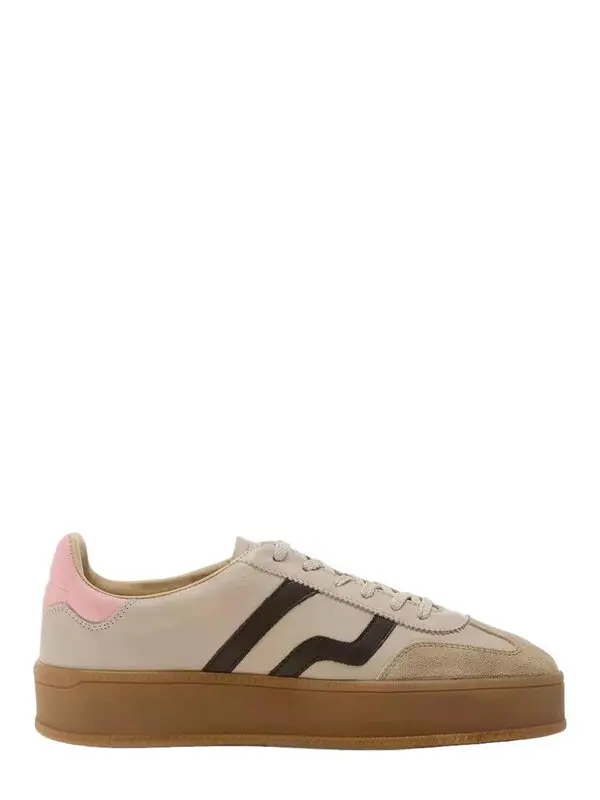 Gant Cuzmani Platform Paneled Sneakers - Neutrals