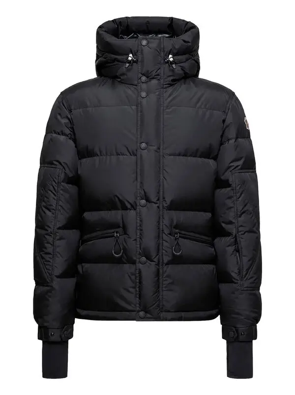 Moncler Padded Kasanka Ski Jacket With Hood - Black