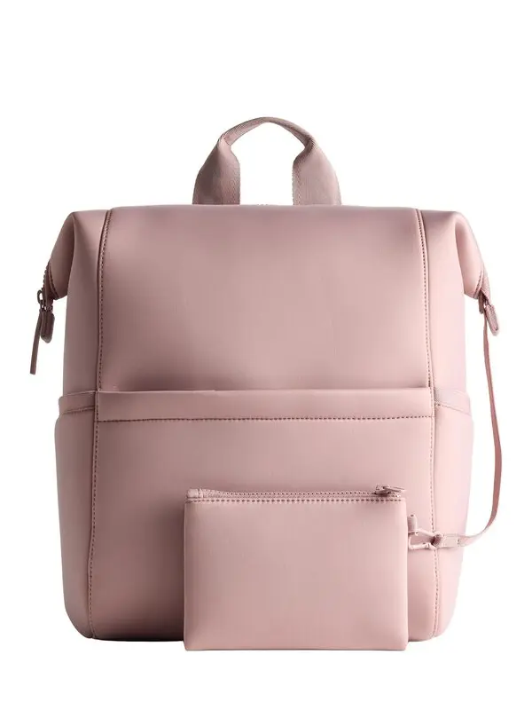 Quince All-day Neoprene Diaper Backpack - Thistle