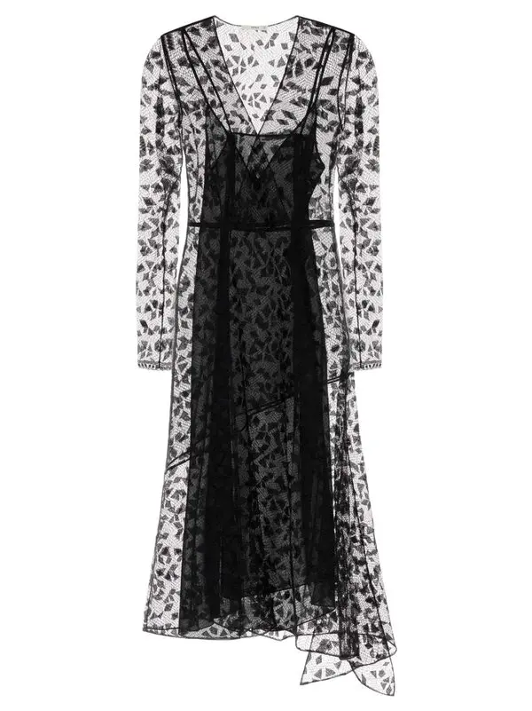 Fendi Lace Dress - Black