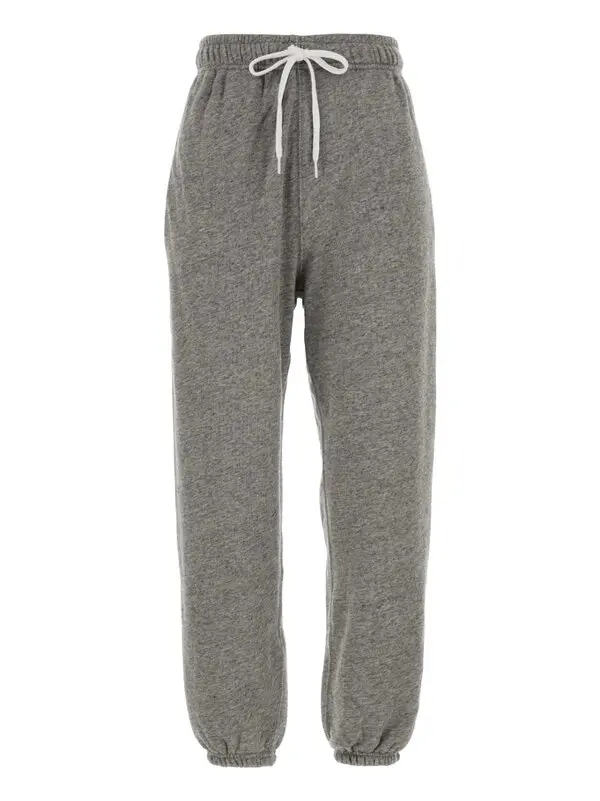 Polo Ralph Lauren Melange Cotton-blend Joggers For - Grey