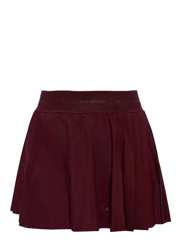 Adidas By Stella McCartney X Stella Mccartney Pleated Skorts - Red