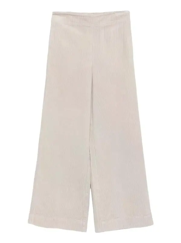 Marc O'polo Corduroy Wide-leg Trousers - Neutrals