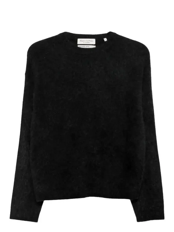 Marc O'polo Brushed Wool Sweater - Black