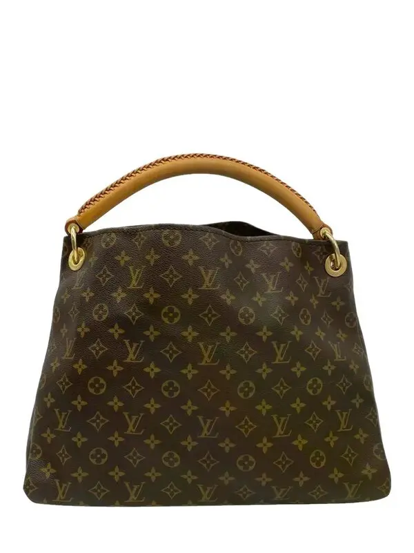 LOUIS VUITTON 2010 Monogram Artsy Mm Hobo Bag - Brown