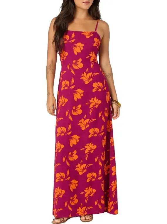 O'Neill Joan Maxi Dress - Raspberry
