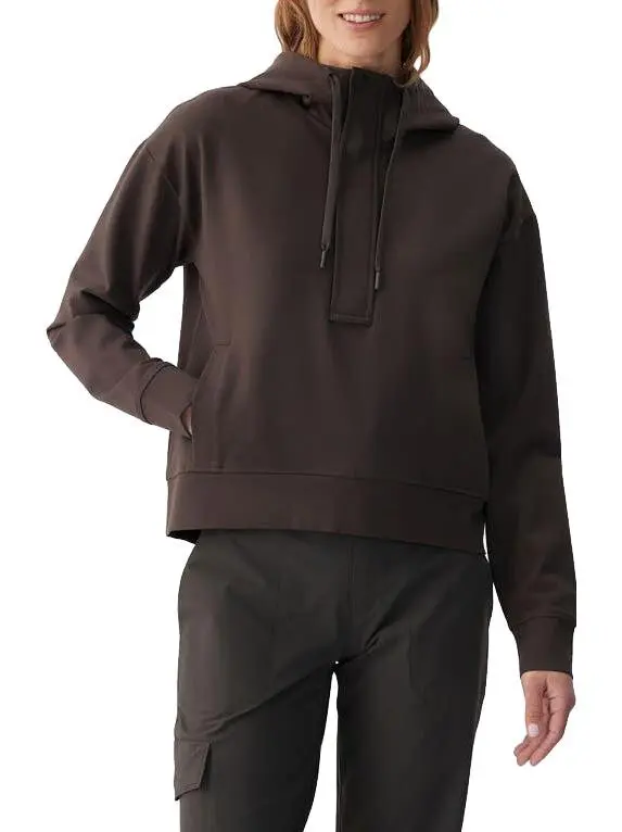 LOLE Mindset Half-zip Hoodie - Olive