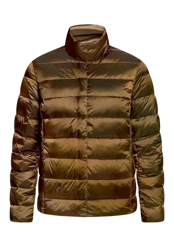 BETTY BARCLAY High-neck Puffer Jacket - Brown
