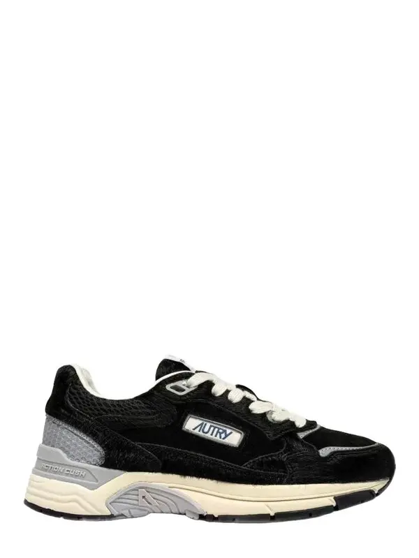 AUTRY Hyperway Pony-hair Sneakers - Black