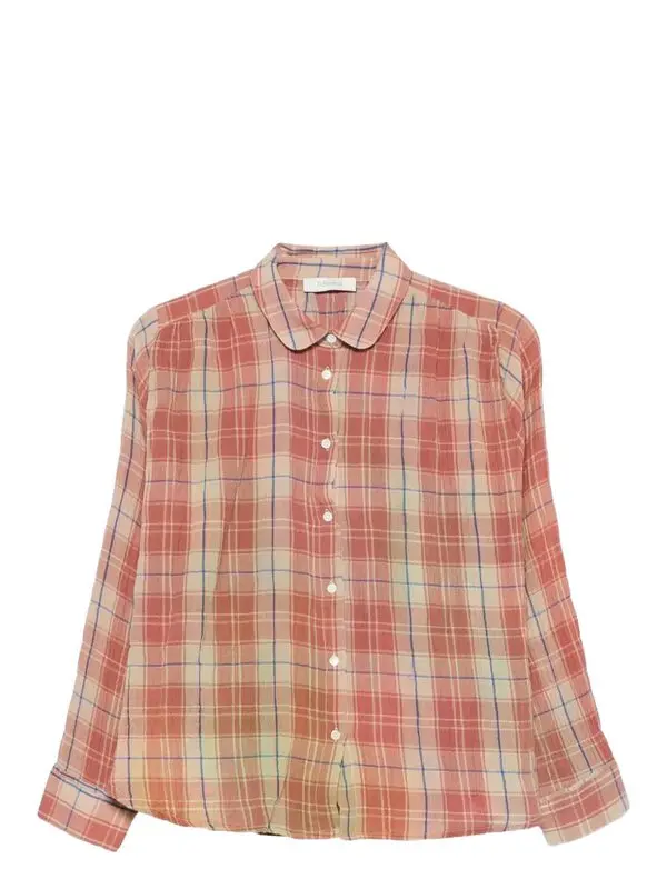 JCSOPHIE Palmira Check-pattern Shirt - Red