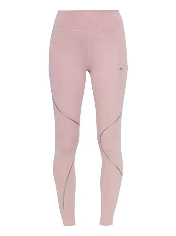 Adidas By Stella McCartney X Stella Mccartney Logo-print Leggings - Pink