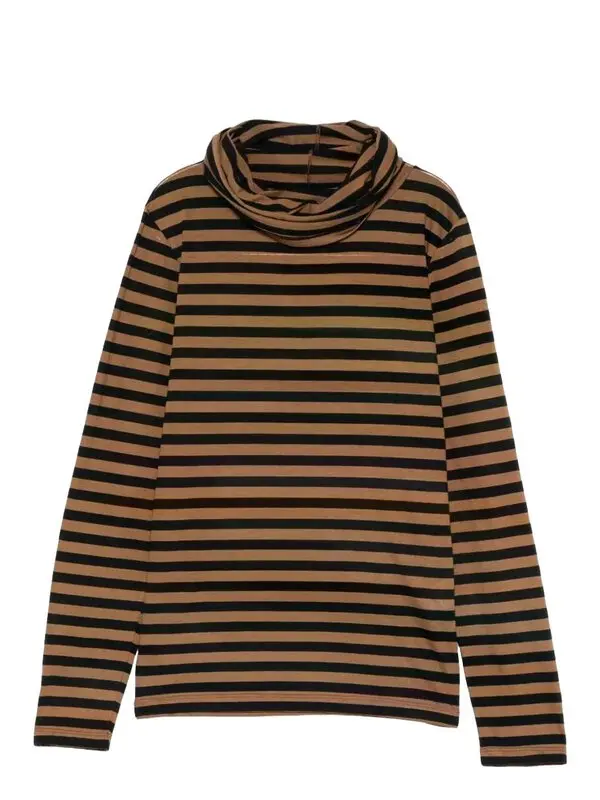 AGNES B. Transformable T-shirt - Brown