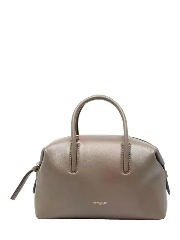 DEMELLIER The Small Stockholm Leather Top Handle Bag - Neutrals