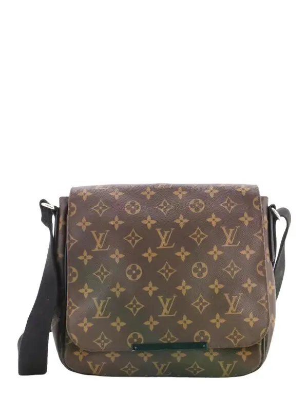 LOUIS VUITTON District Messenger Bag Macassar Monogram Canvas Pm Crossbody Bag - Brown