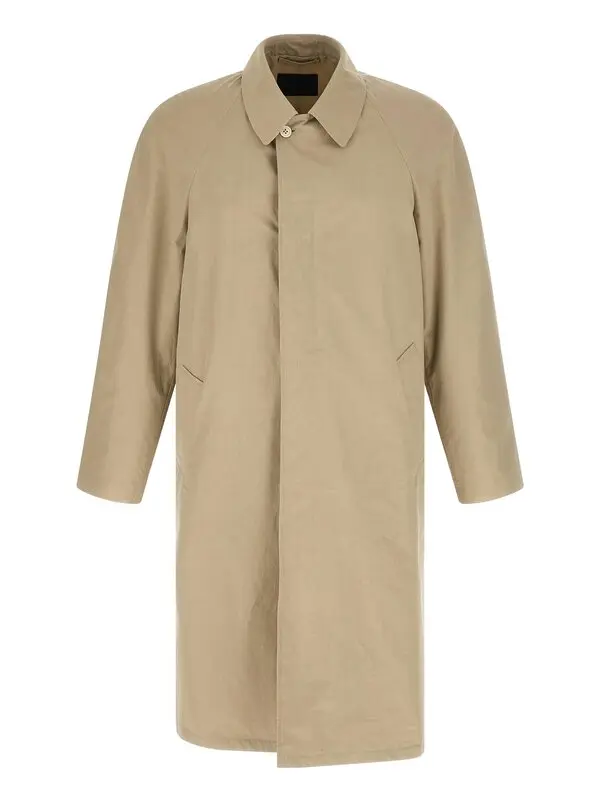 Prada Cotton Trench Coat - Cream