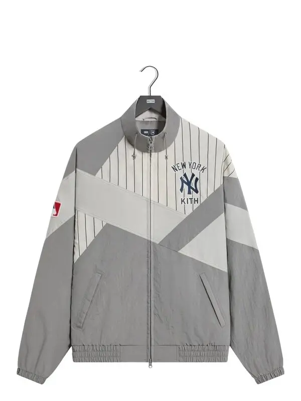 Kith For The New York Yankees Nylon Shiloh Jacket - Skyscraper