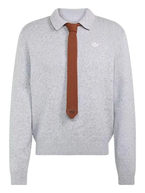 Adidas 3s Deluxe Polo Shirt Asia Sizing - Grey