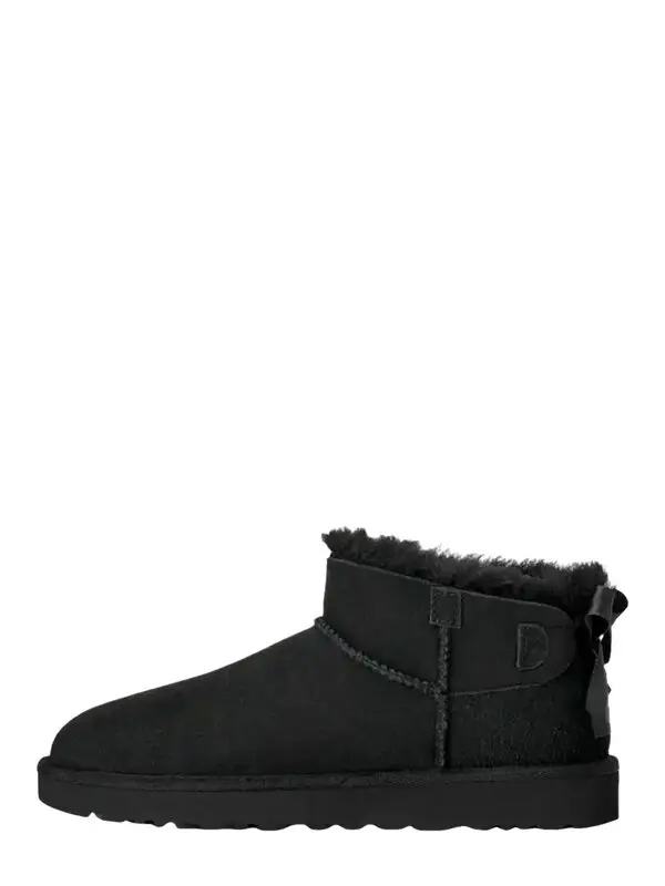 UGG Ultra Mini Bailey Bow - Black