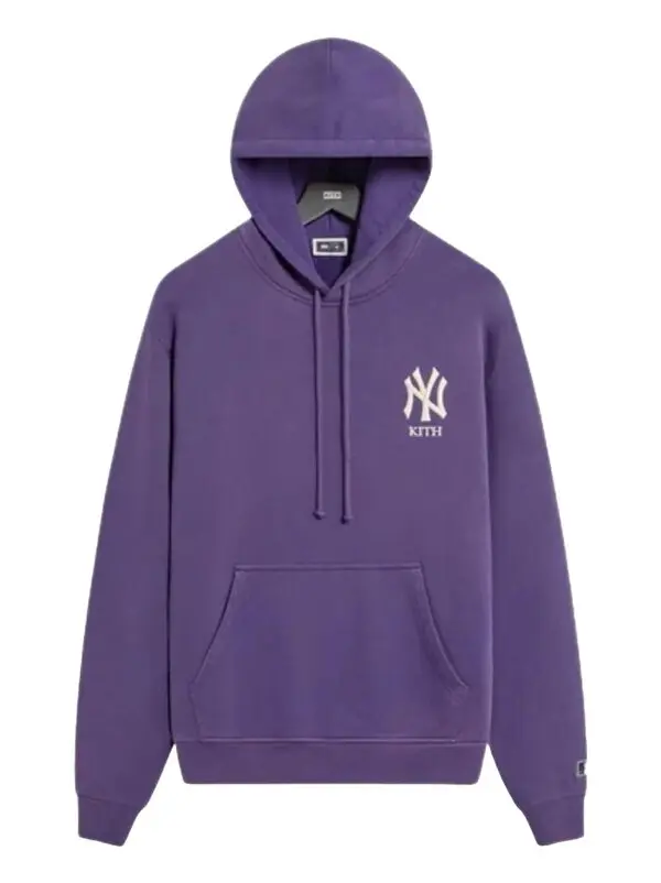 Kith For The New York Yankees Vintage Nelson Hoodie - Solitaire