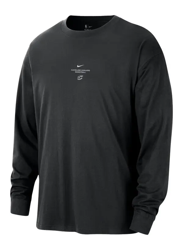 Nike Cleveland Cavaliers Standard Issue Long-sleeve T-shirt - Black